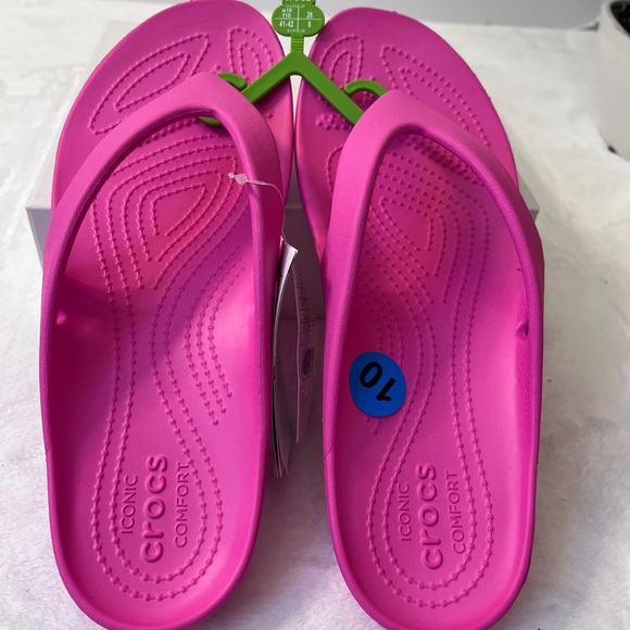 CROCS | Shoes | Crocs Pink Kadee Ii Flip Flops W | Poshmark